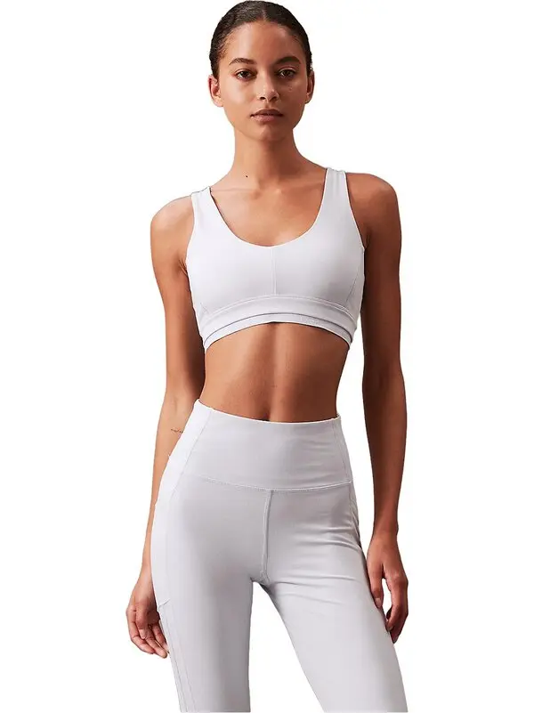 Calvin Klein Performance Embrace Low Impact Sports Bra - Spray