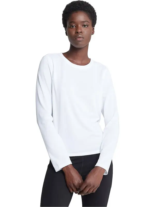Calvin Klein Performance Tech Pique T-shirt - White