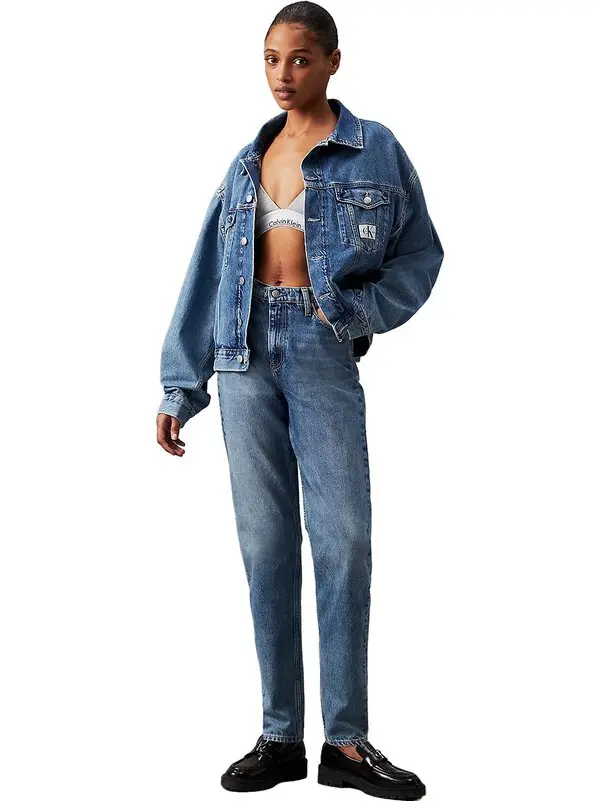 Calvin Klein Mom Fit Jeans - Medium Denim