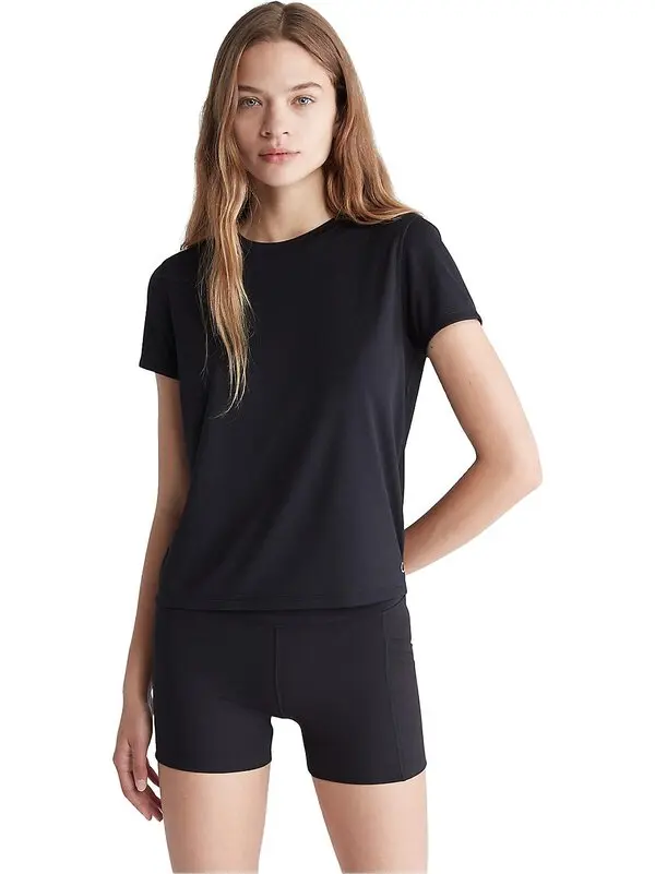 Calvin Klein Performance Tech Pique T-shirt - Black
