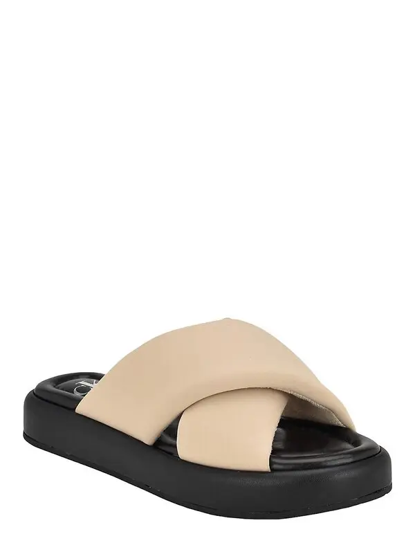 Calvin Klein Evey Sandal - Light Natural