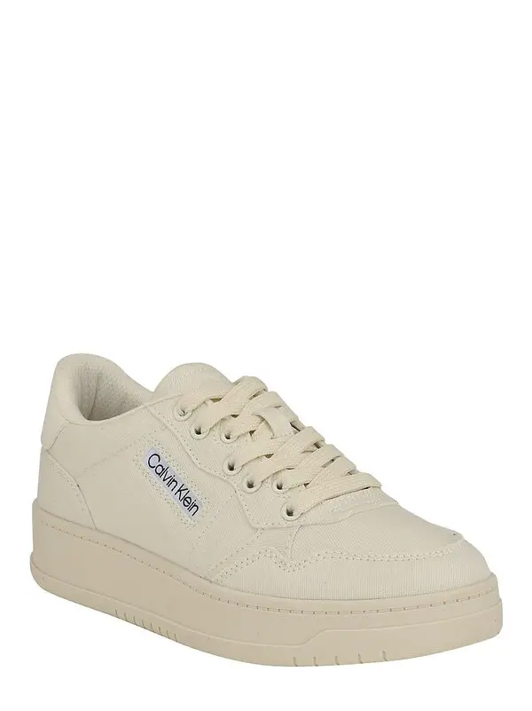 Calvin Klein Rhean Low Top Sneakers - Chic Cream