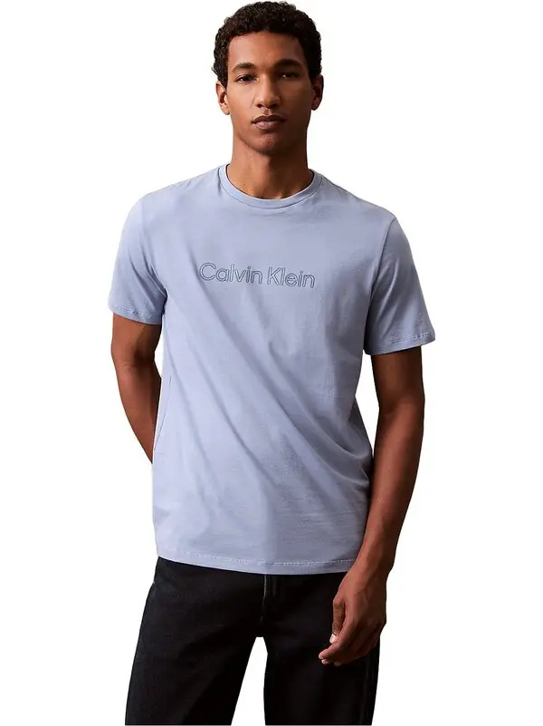 Calvin Klein Tonal Logo Graphic Classic Crewneck T-shirt - Troposhere