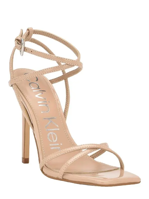 Calvin Klein Tegin High Heel Sandals - Barely Nude