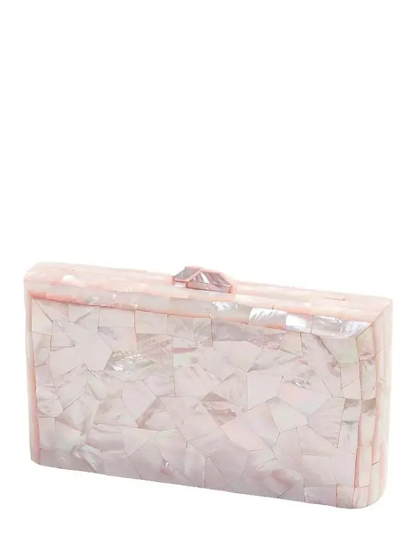 FREYA ROSE Aphrodite Mother Of Pearl Bag - Aphrodite Pink