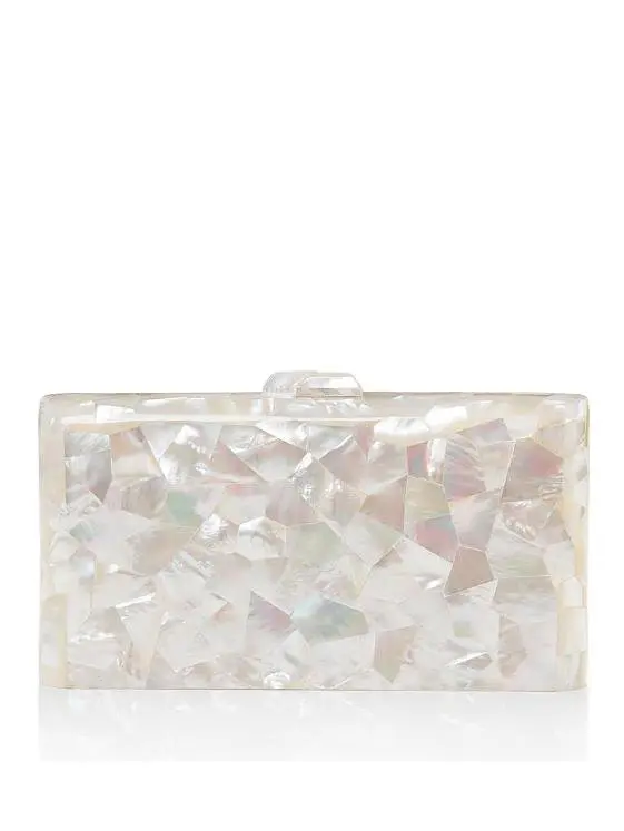 FREYA ROSE Aphrodite Mother Of Pearl Bag - Ivory
