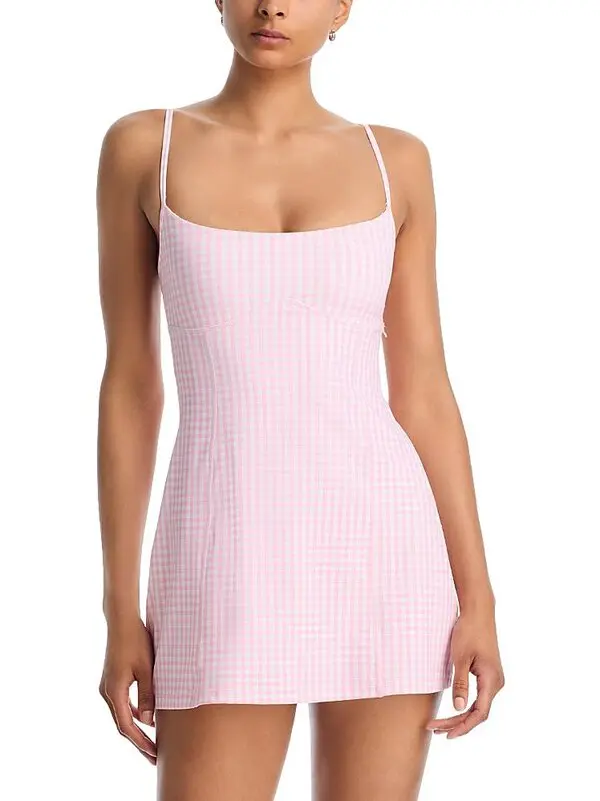 LoveShackFancy Viviana Dress - Tickled Pink