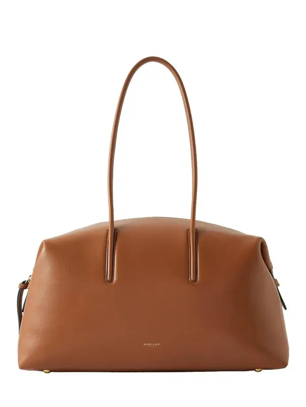 DEMELLIER The Stockholm Leather Tote Bag - Brown