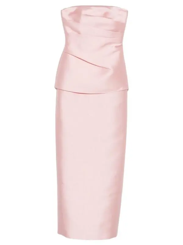 Solace London Lucille Maxi Dress - Pink