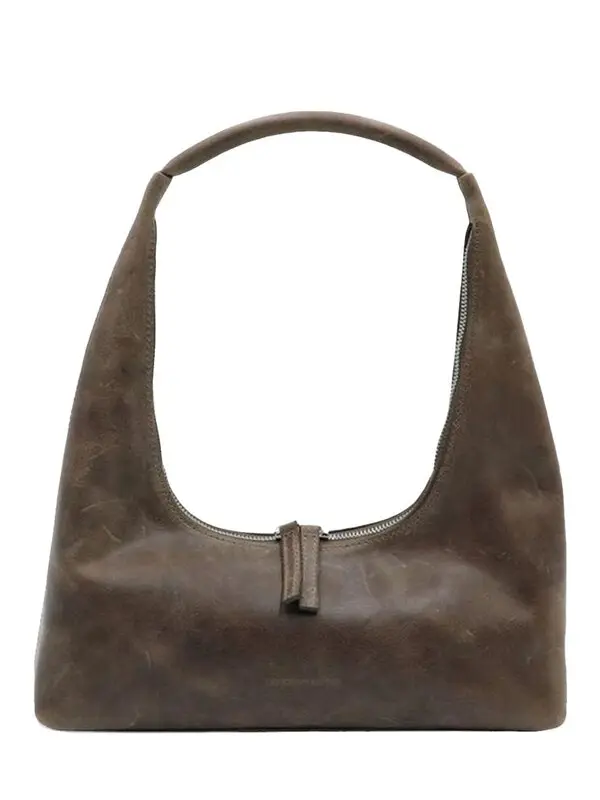 MARGESHERWOOD Leather Hobo Bag - Brown