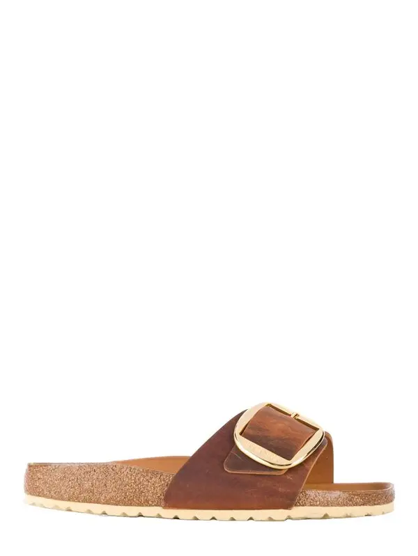 BIRKENSTOCK Madrid Oiled Sandals - Leather Brown