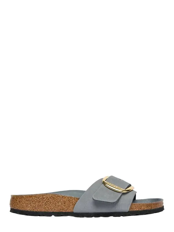 BIRKENSTOCK Madrid Big Buckle Sandals - Grey
