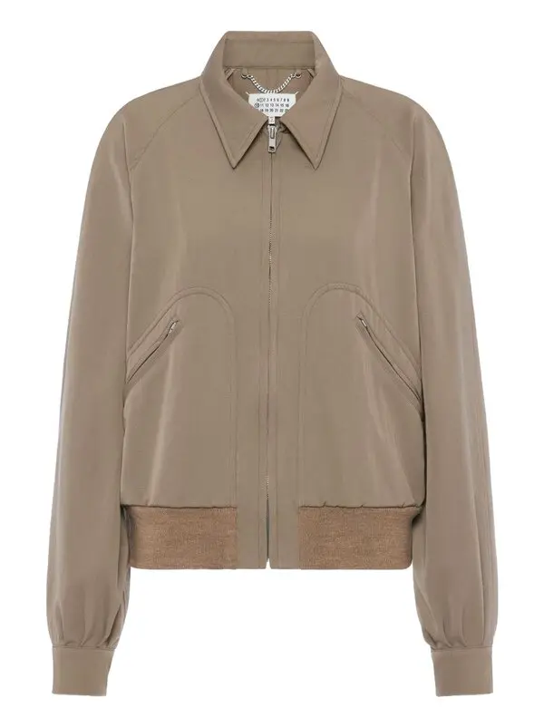 MAISON MARGIELA Wool Jacket - Beige
