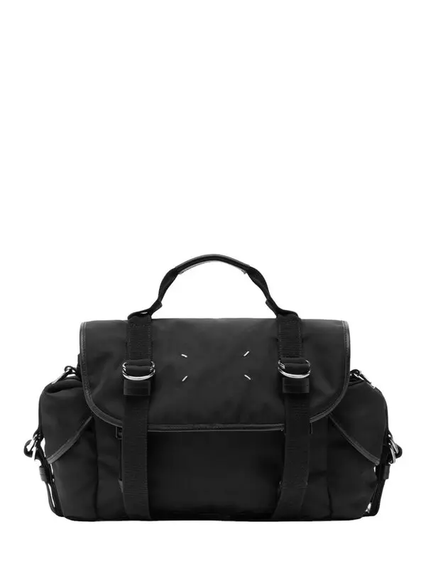 MAISON MARGIELA Messenger Small Leather Handbag - Black