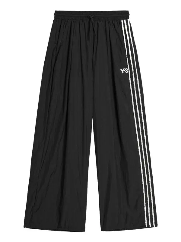 Y3 Wide-leg Track Pants - Black