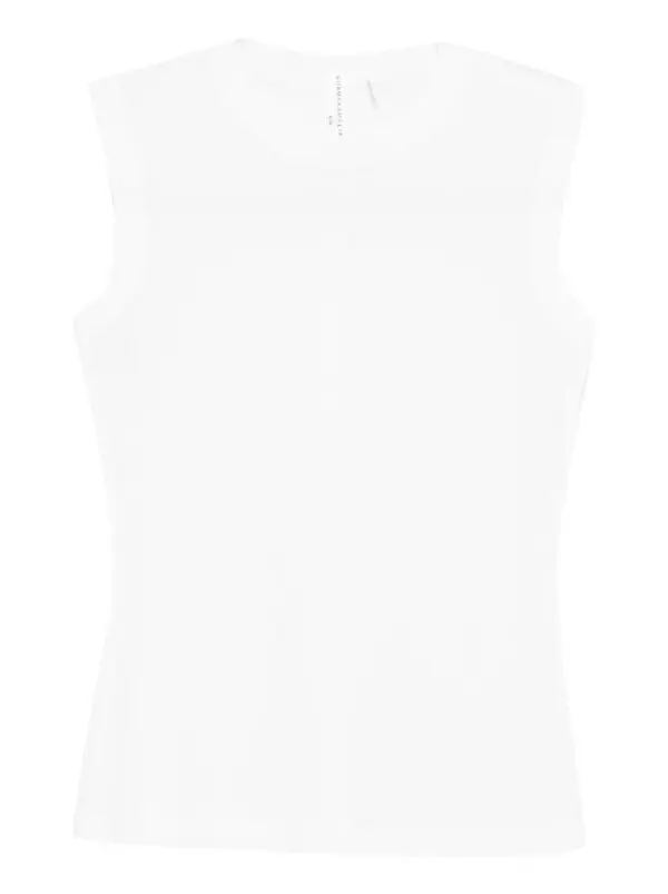 Norma Kamali Sleeveless Top - White