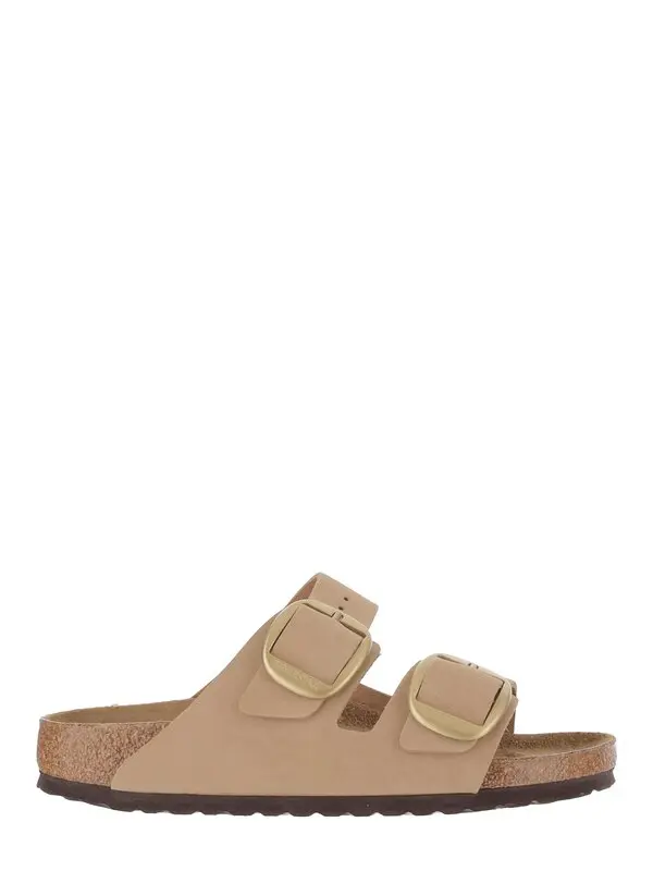 BIRKENSTOCK Arizona Big Buckle Sandals - Beige