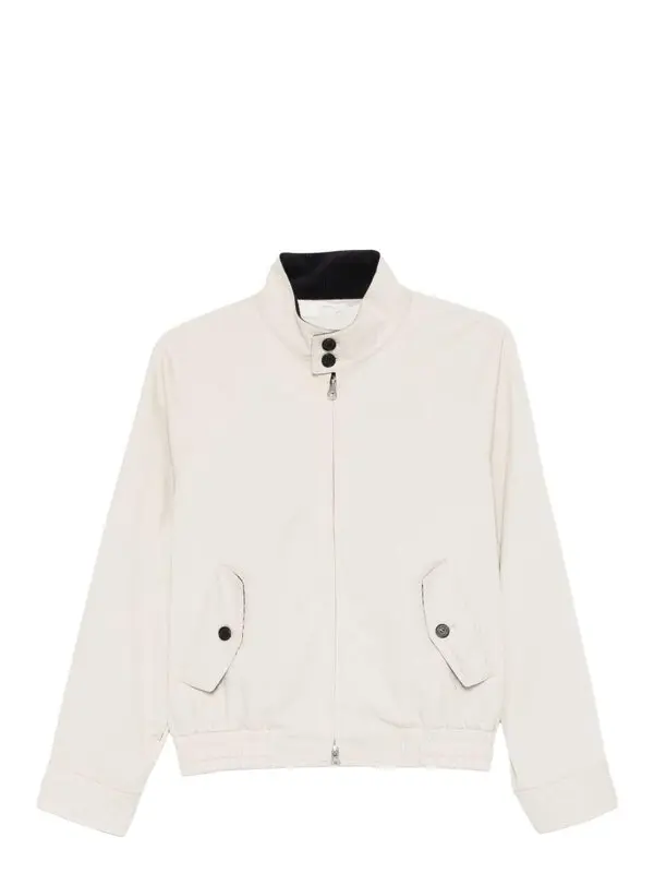 DUNST Cotton Blouson Jacket - Beige