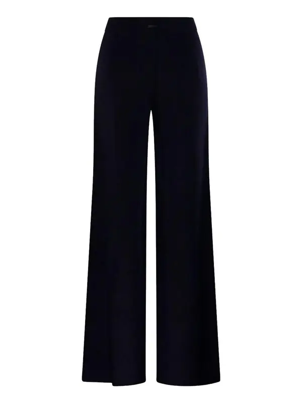 Max Mara Cashmere Wool Trousers - Blue