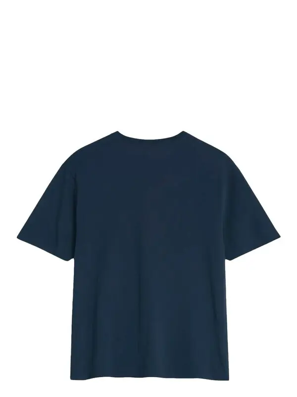 Maison Kitsuné Fox Head Cotton T-shirt - Blue