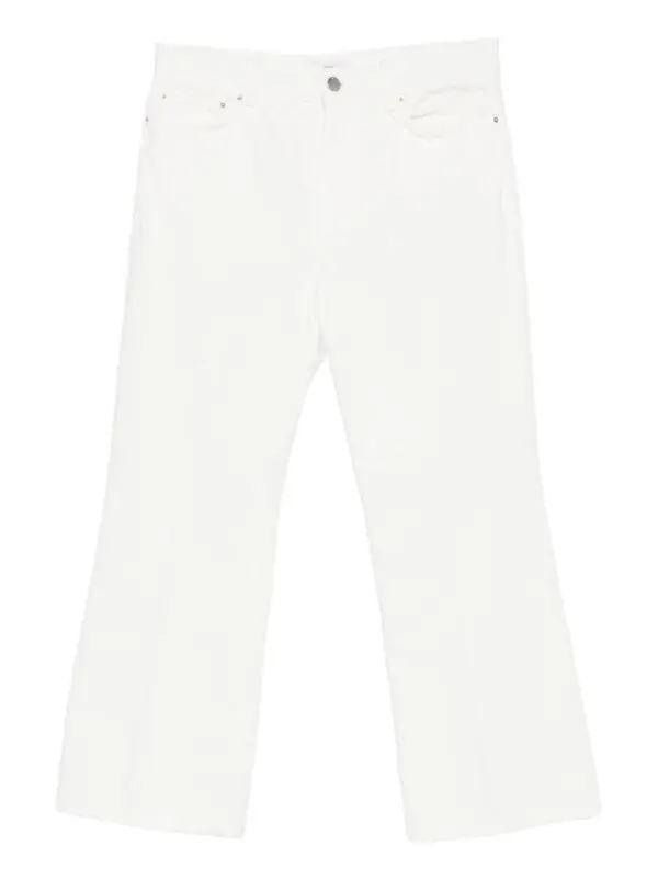 TOTEME Denim Cotton Jeans - White