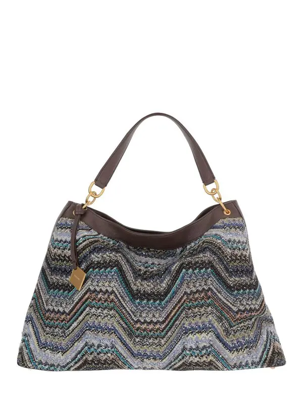 Missoni Chevron Pattern Tote - Red
