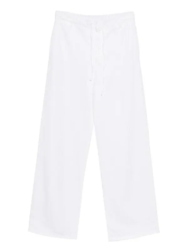 SEMICOUTURE Daria Cotton Pants - White