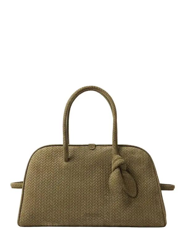 Jacquemus Small Bowling Bag - Khaki