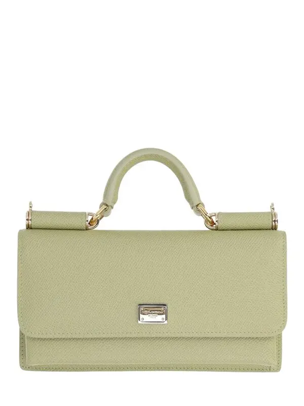 Dolce & Gabbana Leather Mini Bag - Verde Chiaro