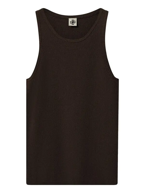THE GARMENT Viscose Blend Tank Top - Brown