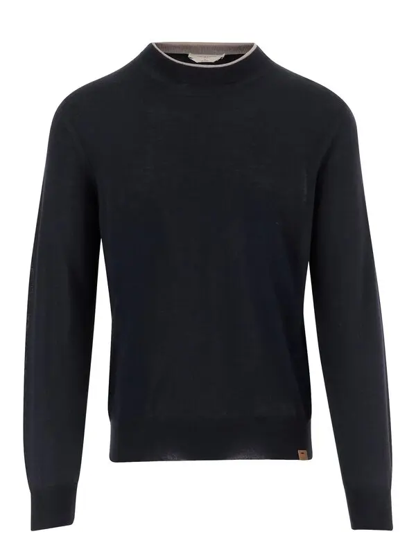 Jacob Cohen Wool Blend Sweater - Blue
