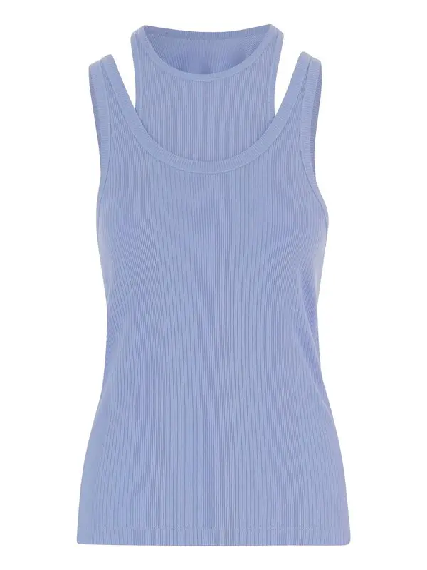 ARMARIUM Two-piece Cotton Tank Top - Light Blue