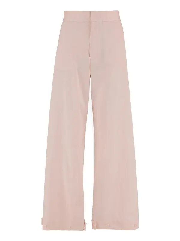 SA SU PHI Cotton-blend Wide Leg Trousers - Pink