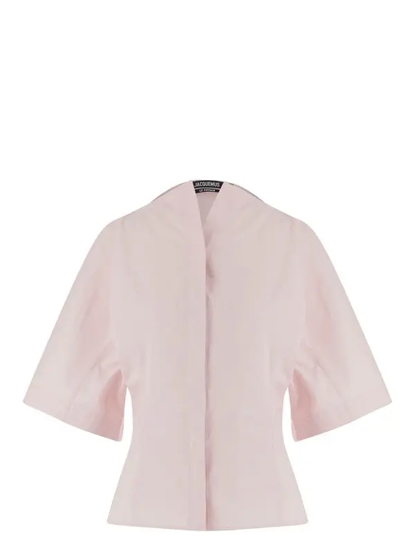 Jacquemus Moisson Cotton Shirt - Pink