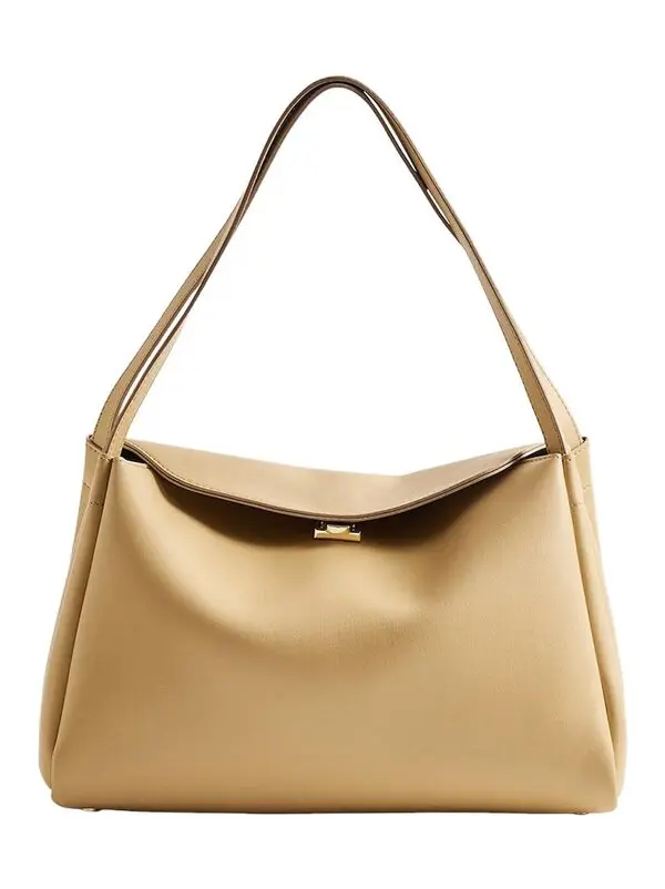 THEMOIRE Eudora Shoulder Bag - Beige