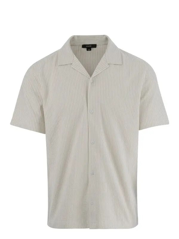 Vince Stretch Cotton Shirt - White