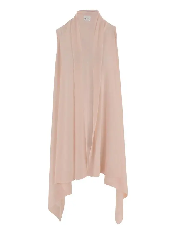 SA SU PHI Long Cashmere And Silk Knit - Pink