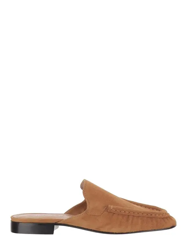 ARMARIUM Suede Mules - Brown