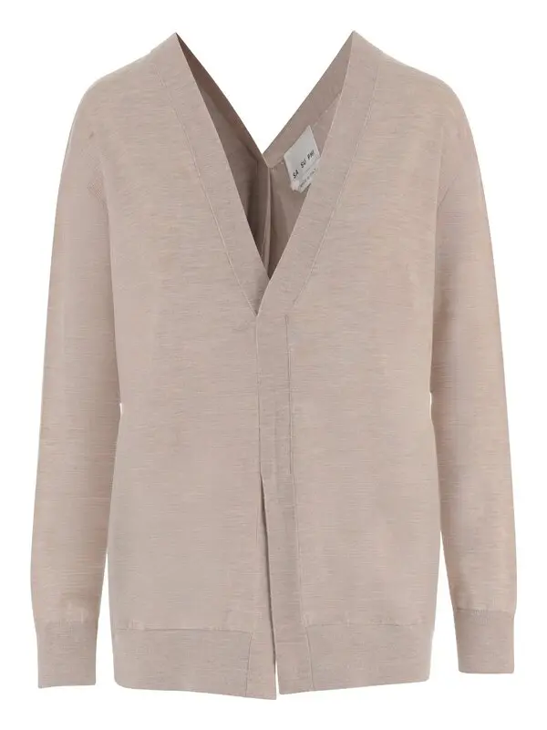 SA SU PHI Cashmere And Silk Blend Knit - Beige