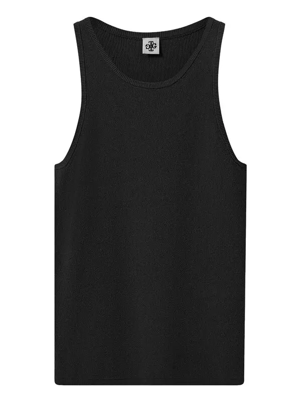 THE GARMENT Viscose Blend Tank Top - Black