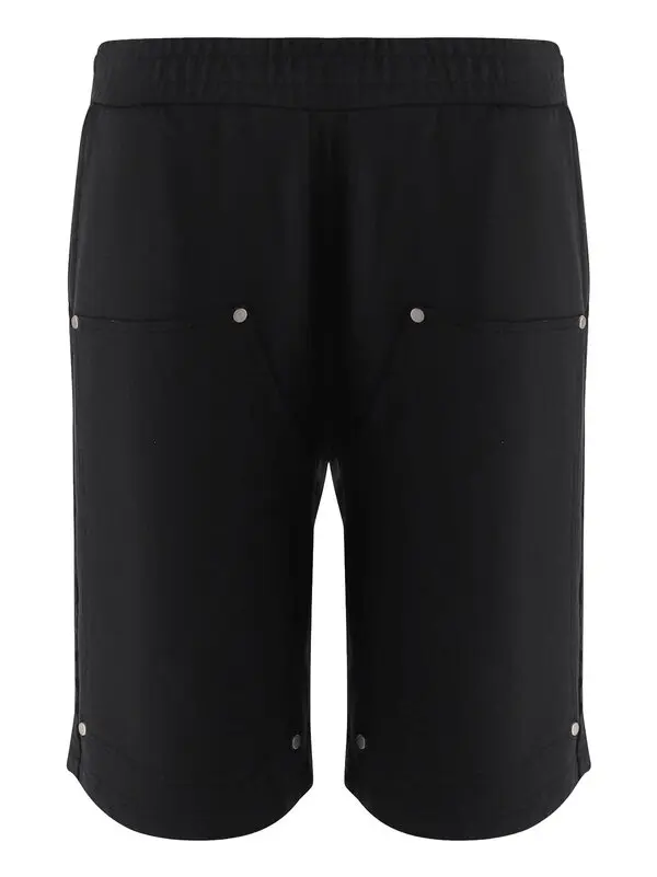 44 LABEL GROUP Cotton Shorts - Black