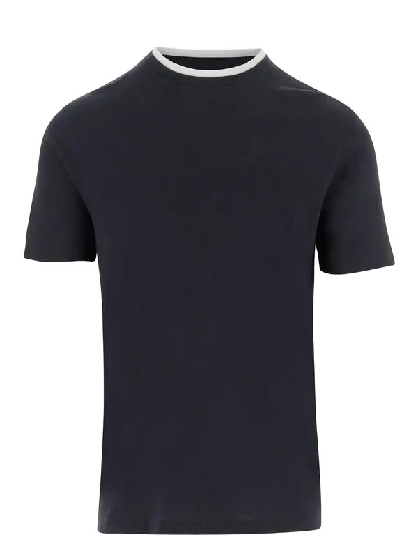 Vince Cotton T-shirt - Blue