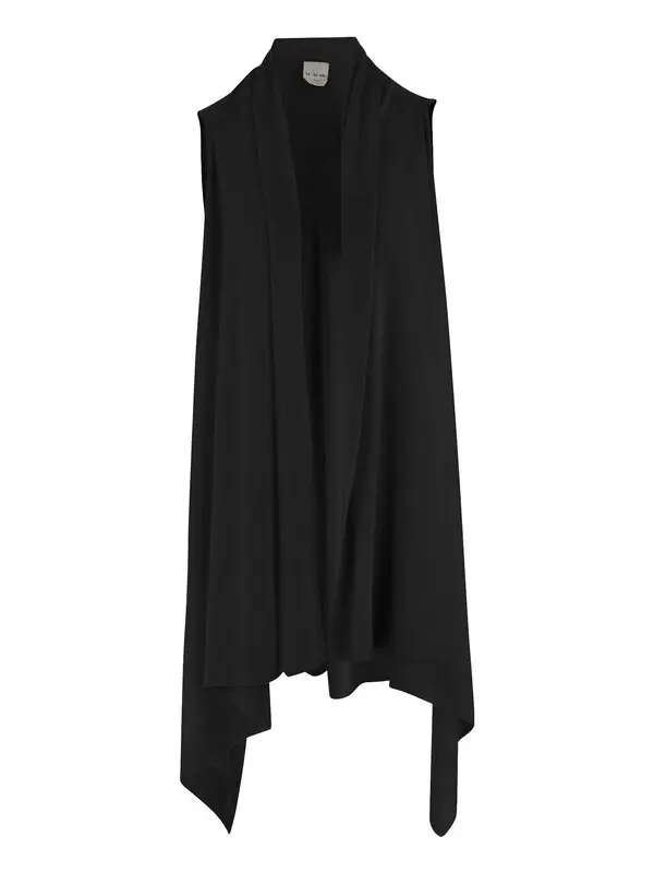 SA SU PHI Long Cashmere And Silk Knit - Black