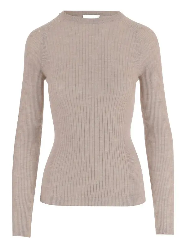 SA SU PHI Cashmere And Silk Knit - Beige