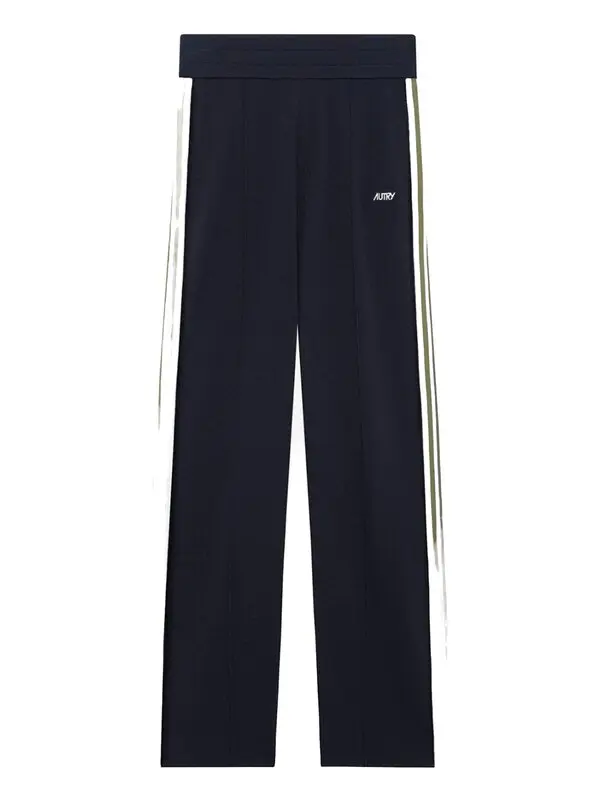 AUTRY Viscose Blend Knit Jogging Pants - Blue