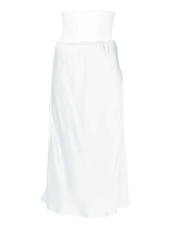 JIL SANDER Long Skirt - Clear Blue