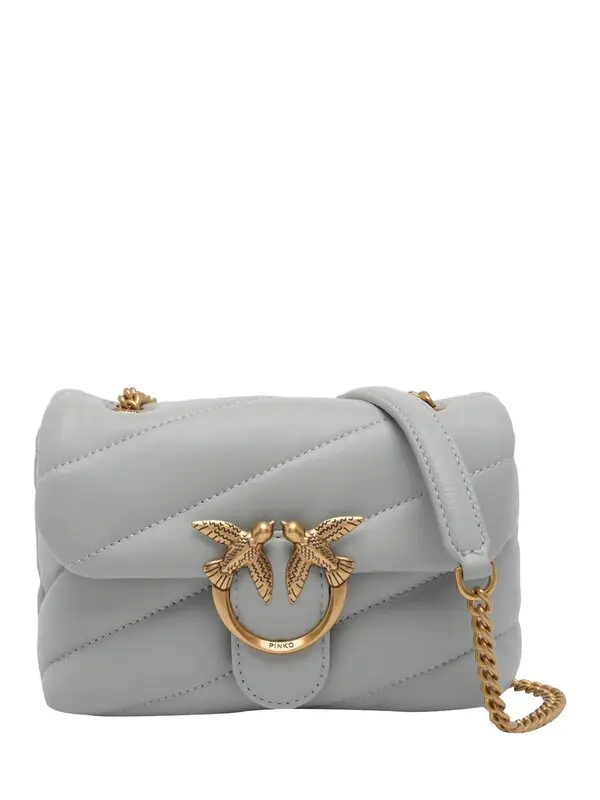 Pinko Love Baby Puff Shoulder Bag - Grey
