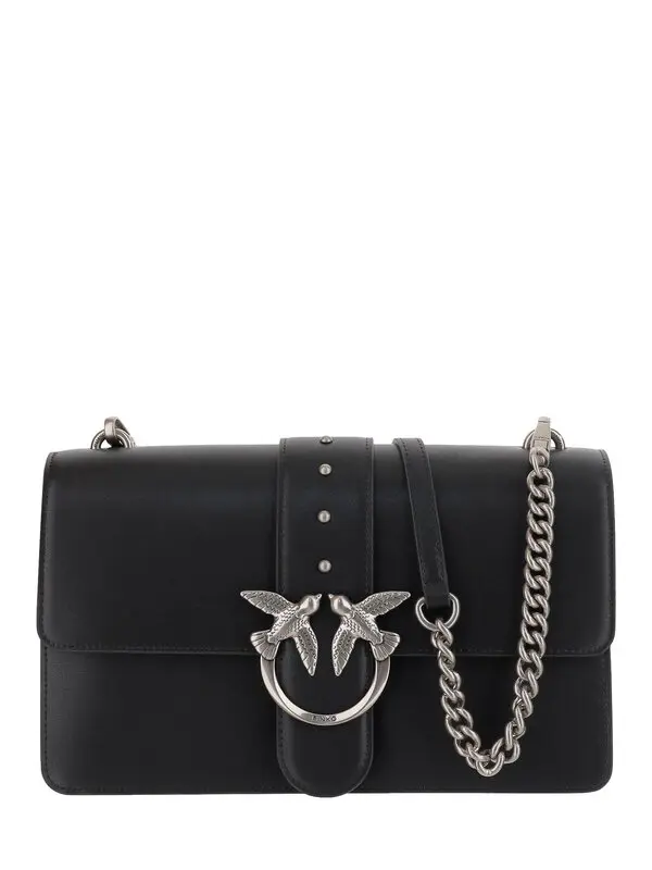 Pinko Love One Classic Shoulder Bag - Black