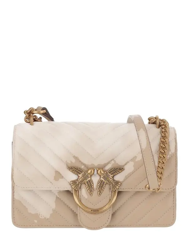 Pinko Mini Love One Bag - Beige