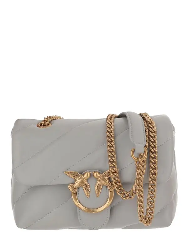 Pinko Love Mini Puff Bag - Grey